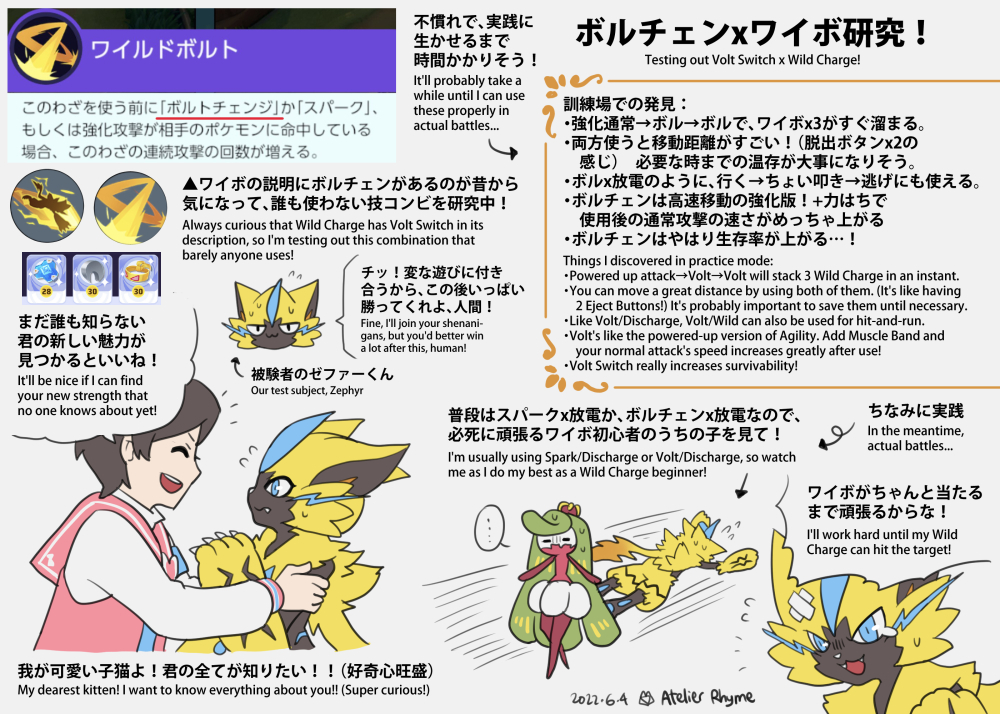 Pokémon Unite 】 Frontier Style Zeraora - Atelier Tenko